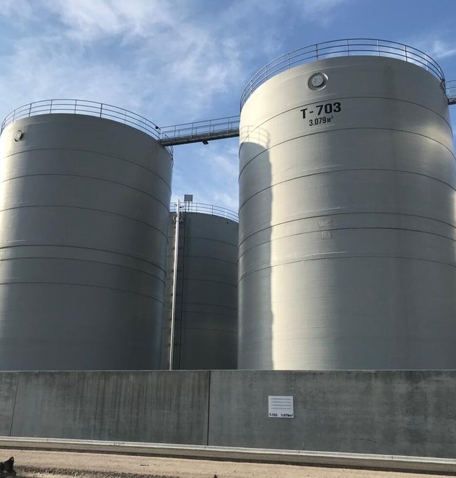 Opslagtanks – Tankbouwer composiet opslagtanks | M.I.P. Group