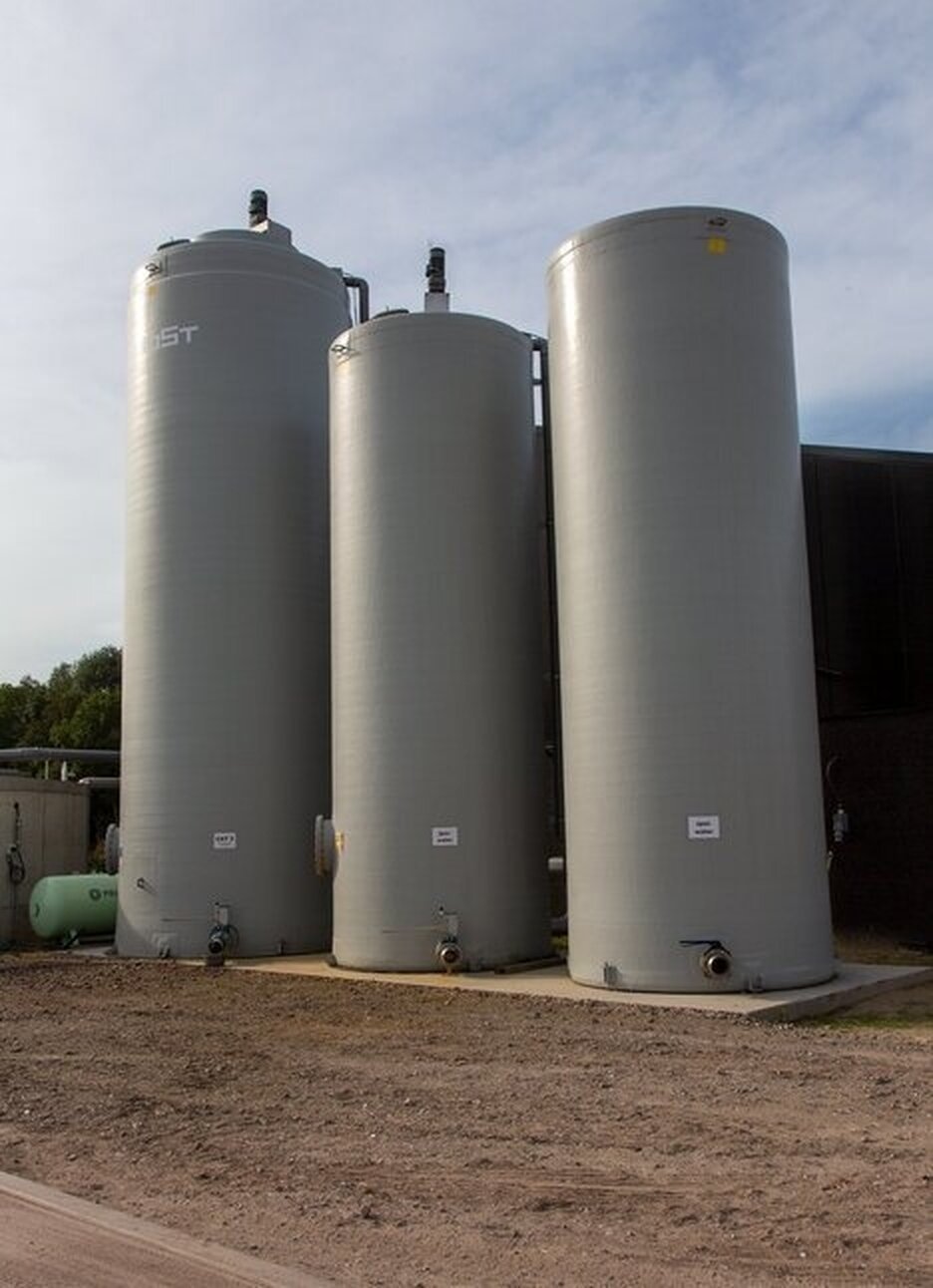 Opslagtanks – Tankbouwer composiet opslagtanks | M.I.P. Group