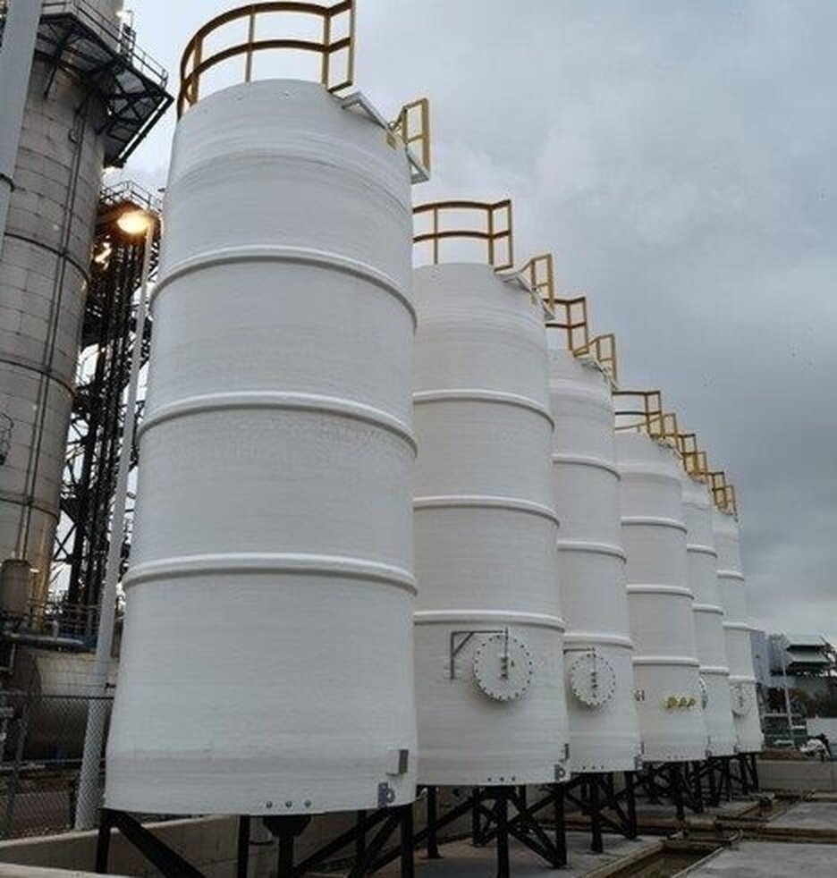 Opslagtanks – Tankbouwer composiet opslagtanks | M.I.P. Group