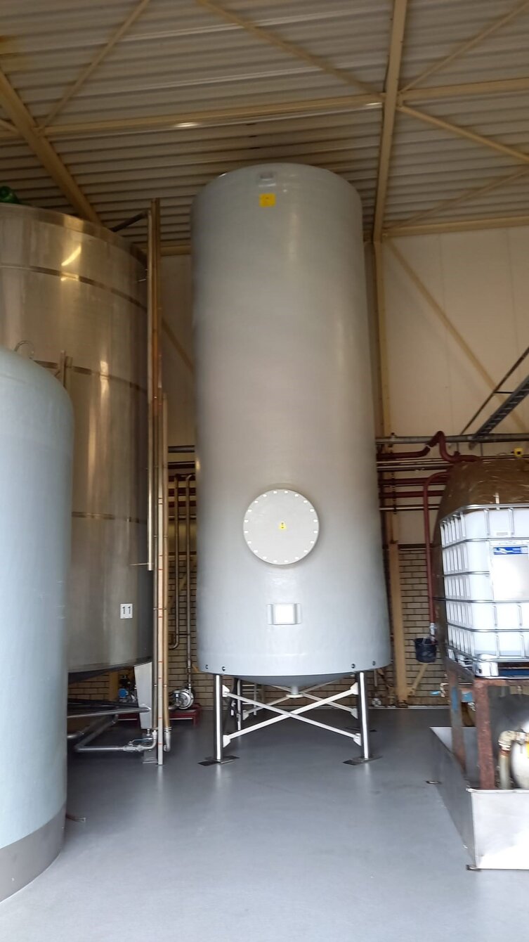 22m³ convex bottom tank for feed specialist | M.I.P. Group