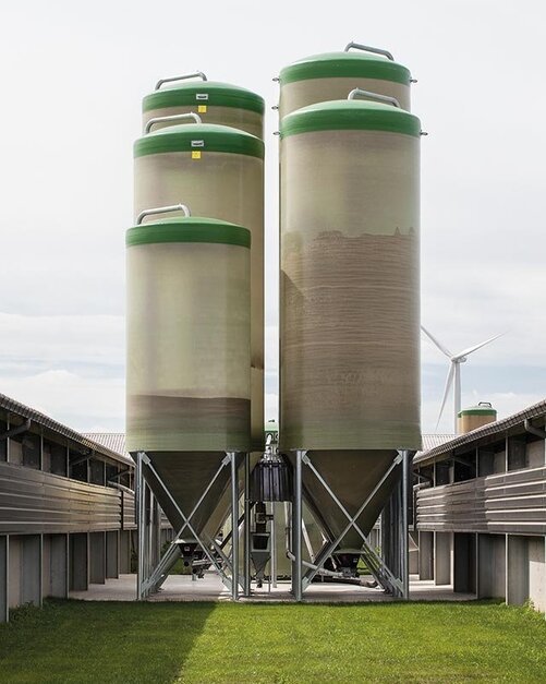 Animal feed silos | M.I.P. Group